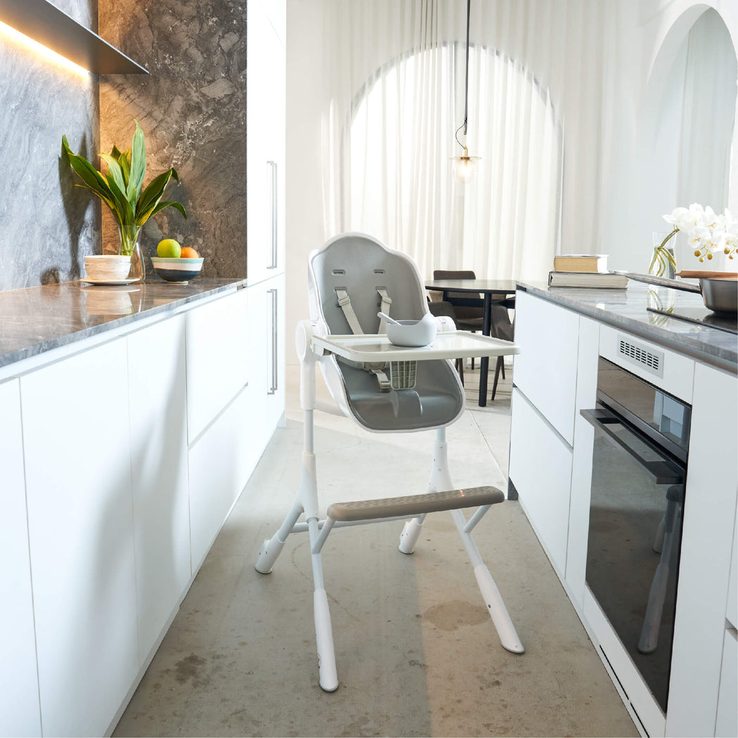 Cocoon Z High Chair | Lounger - Ice Grey | Oribel